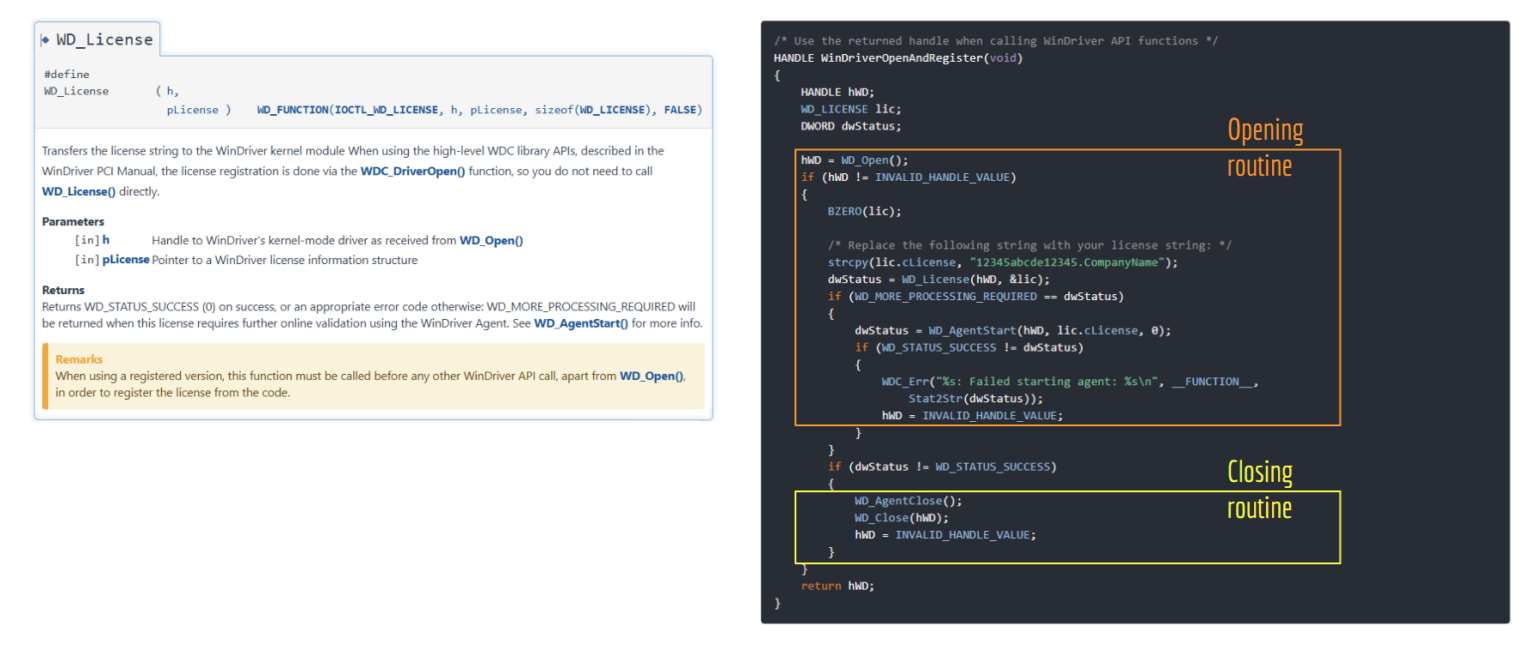 WinDriver New Licensing Mechanism - WinDriver