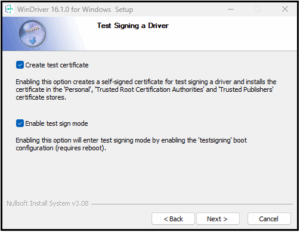 WinDriver Installation - WinDriver